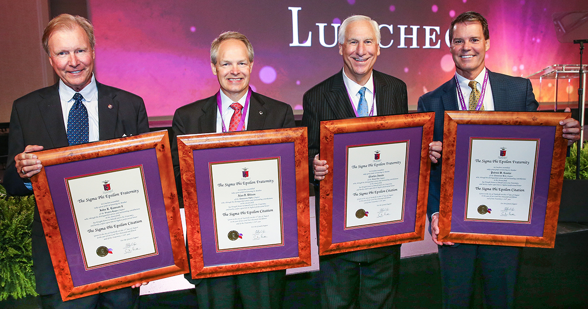 Excellence recognized with Citation, Cornerstone and Clayton-Doud awards