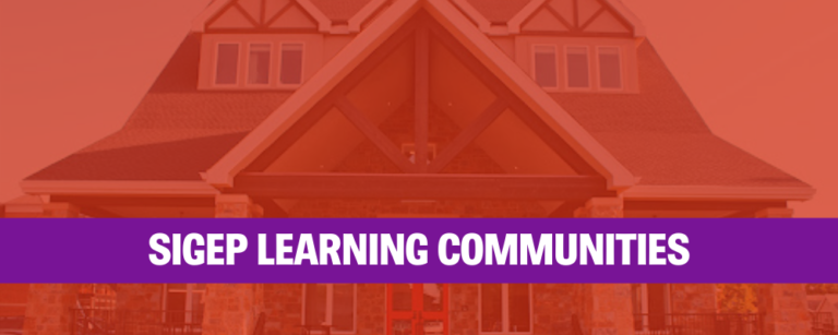SigEp Learning Communities