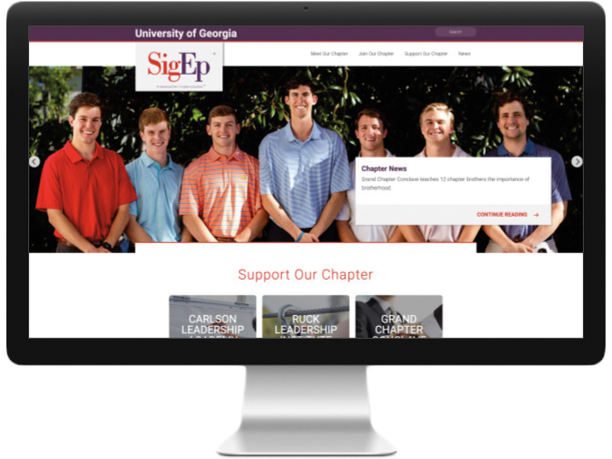 Recruit, engage and fundraise online with Chapter Sites